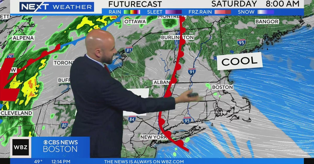 Next Weather: WBZ midday forecast for April 21 - CBS Boston