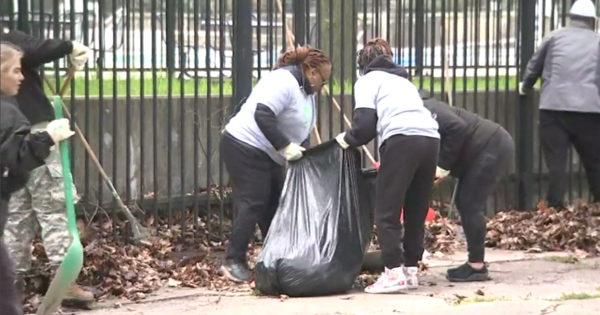 Volunteers help clean up parks and beaches for Earth Day - CBS Chicago