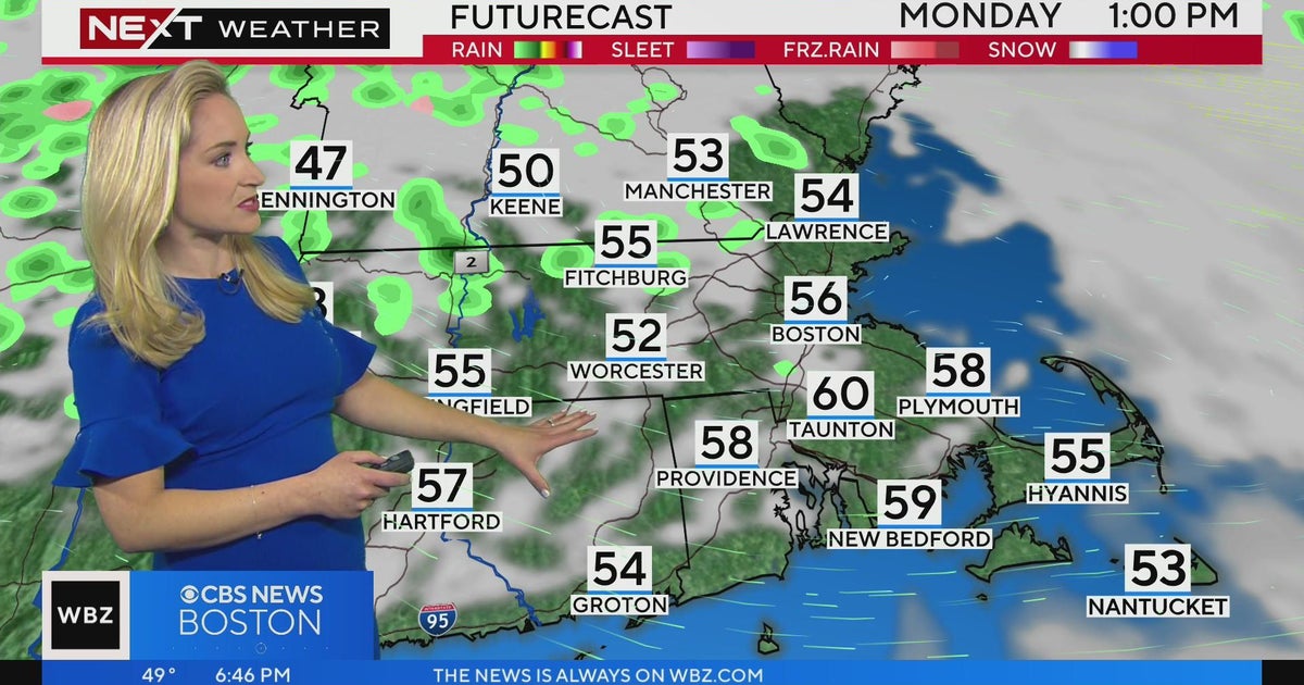 Next Weather: WBZ evening forecast for April 23, 2023 - CBS Boston