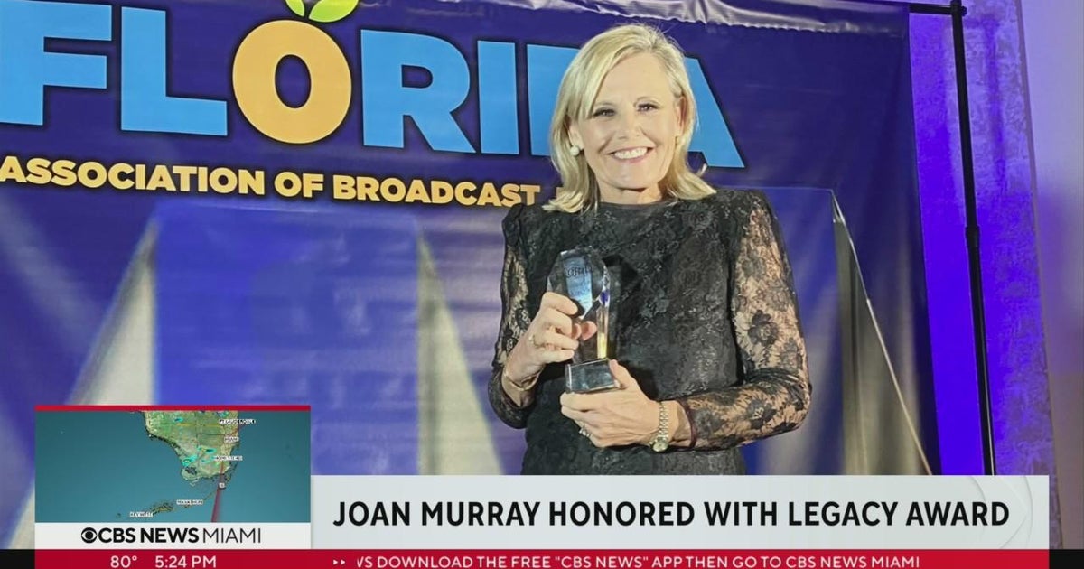CBS News Miami journalist receives award in Orlando - CBS Miami