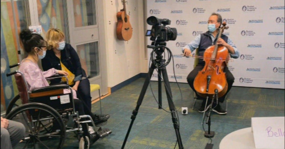 Yo-Yo Ma plays private concert for kids, staff at Boston Children's ...