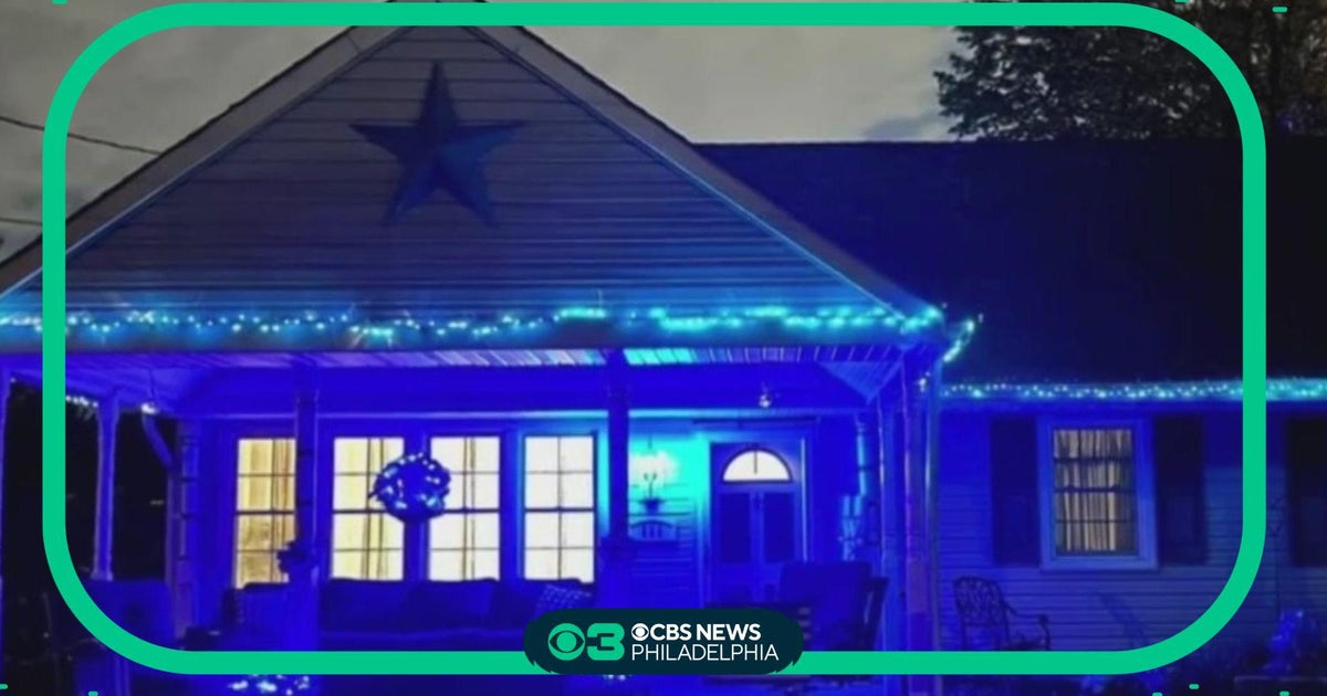 Deptford shines blue in honor of injured police officer Bobby Shisler ...