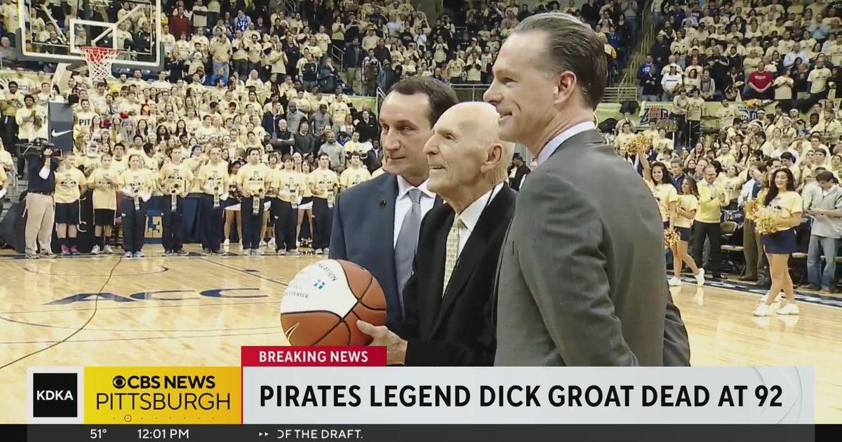 Pirates legend and Swissvale native Dick Groat dies at age 92 - CBS ...