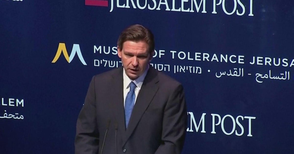 Gov. DeSantis delivers remarks on importance of US-Israel alliance ...