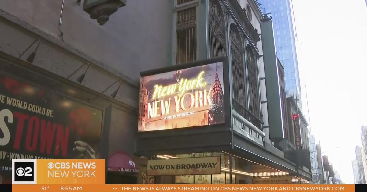 New musical "New York, New York" opens on Broadway - CBS New York