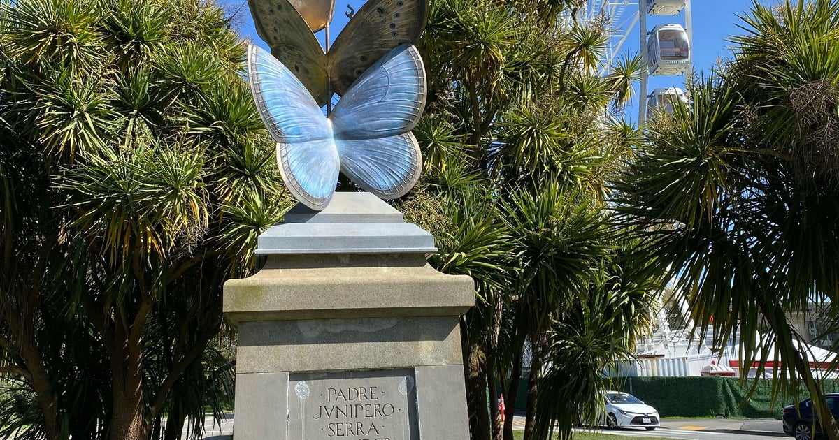 Rogue sculpture of extinct butterfly removed from San Francisco's ...