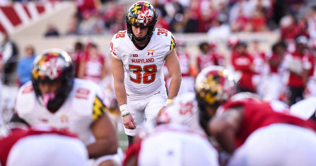 Maryland Terrapin Chad Ryland drafted by New England Patriots in 2023 ...