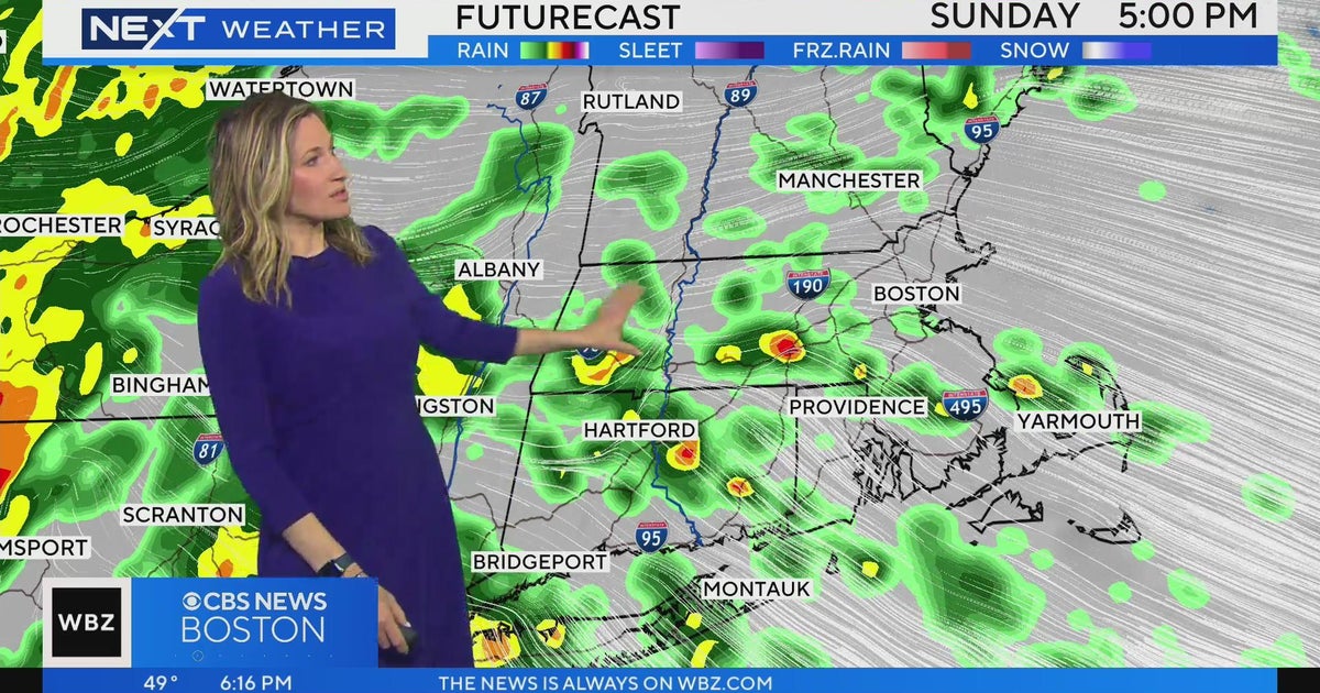 Next Weather: WBZ evening forecast for April 29 - CBS Boston