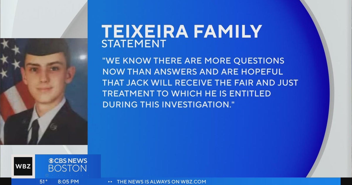 Jack Teixeira's family release statement on investigation - CBS Boston