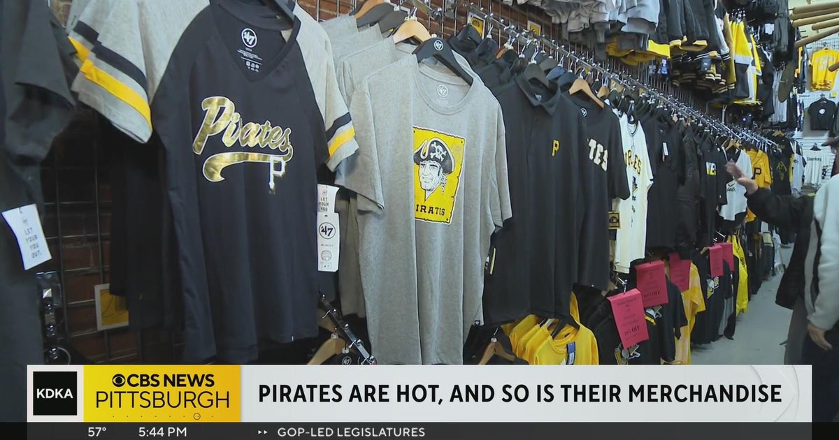 Pirates hot start leading to increased merchandise sales - CBS Pittsburgh