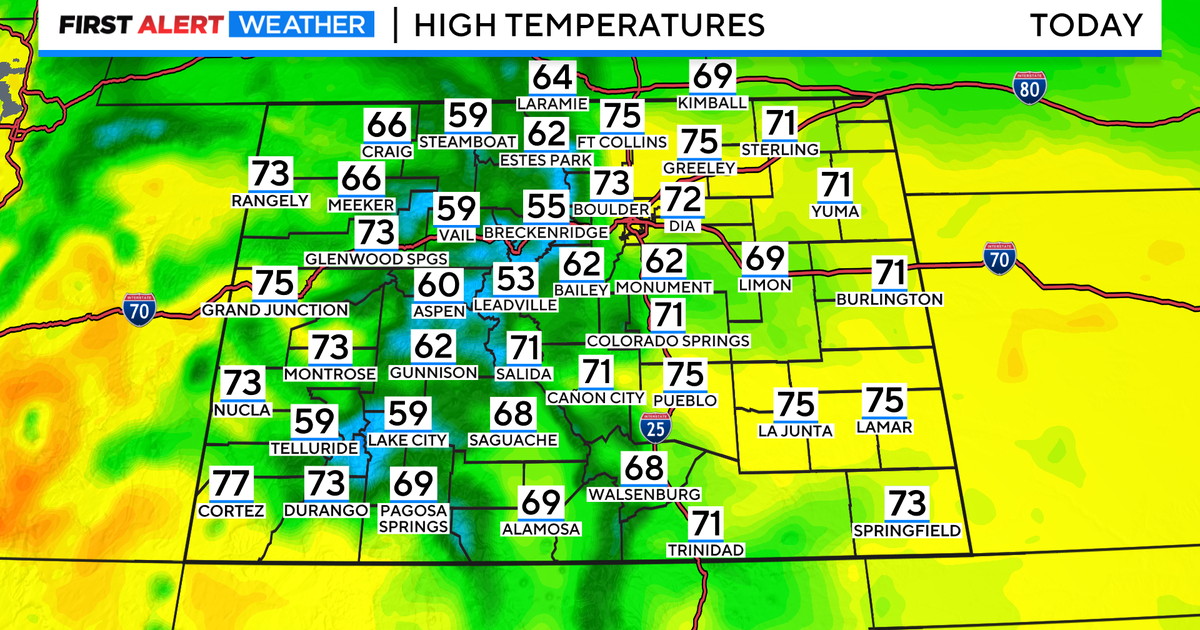 Denver weather: Warm and dry start to the weekend - CBS Colorado