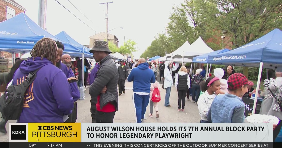 August Wilson House hosts 7th annual block party - CBS Pittsburgh