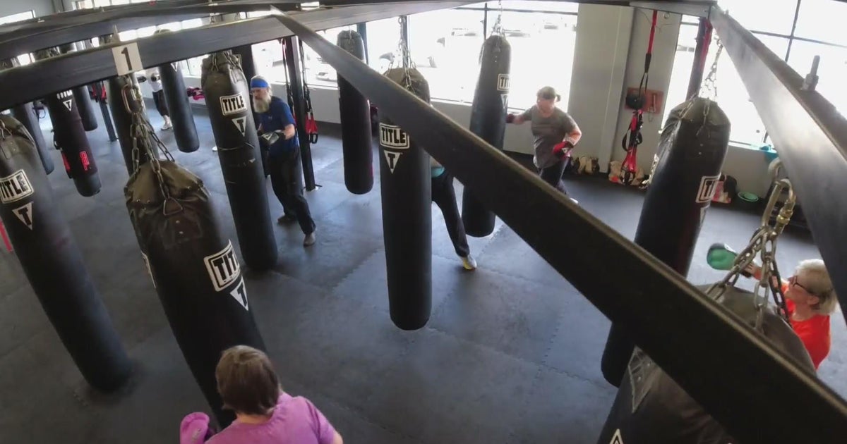 Twin Cities boxing class designed to slow Parkinson's symptoms - CBS ...