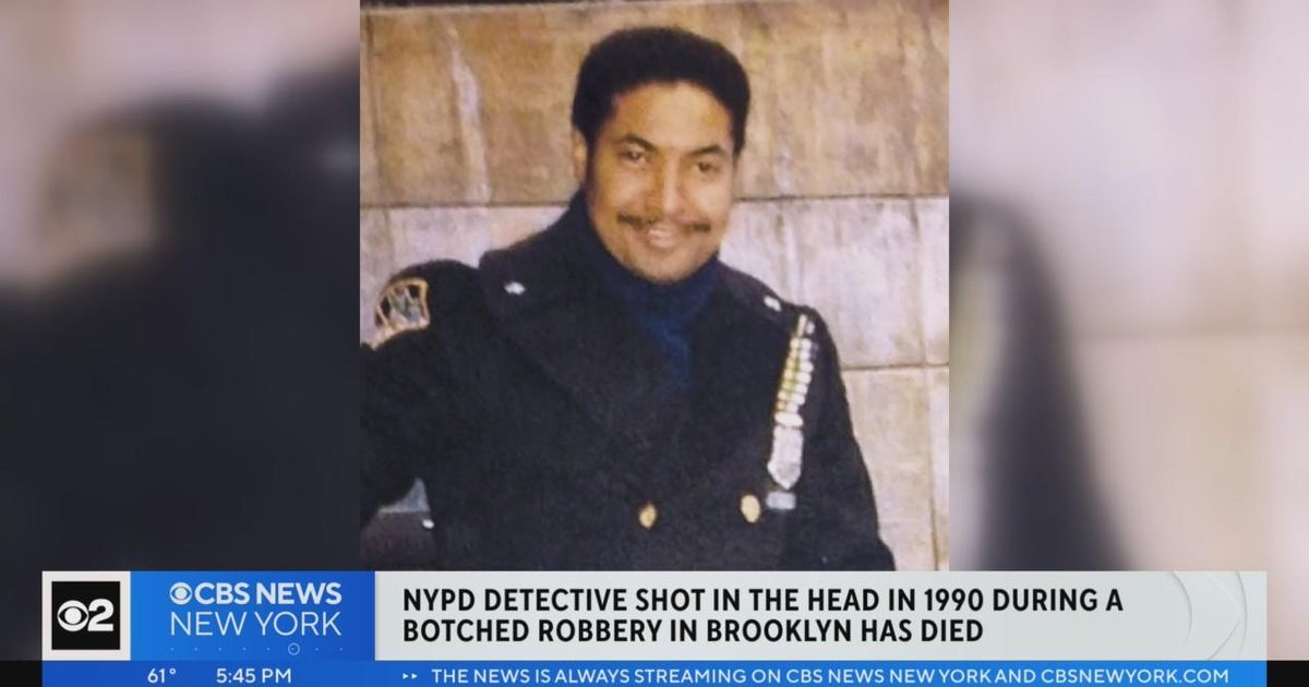 NYPD detective shot in head in 1990 robbery dies - CBS New York