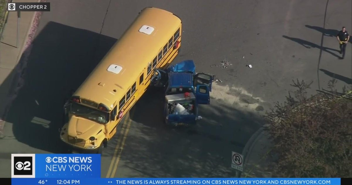 LI school community shaken after bus accident - CBS New York