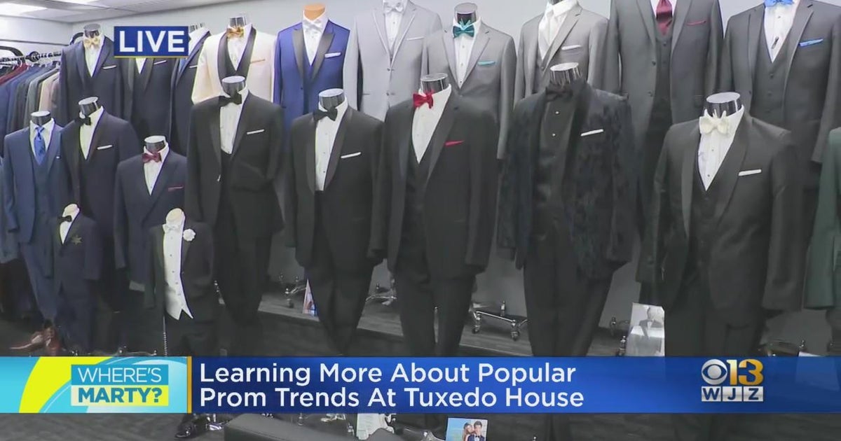 Where's Marty? Getting spiffy at the Tuxedo House in Timonium - CBS ...