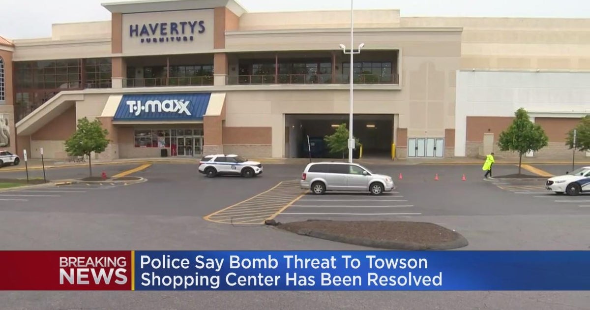 Threat resolved after evacuation of two businesses at a Towson shopping ...