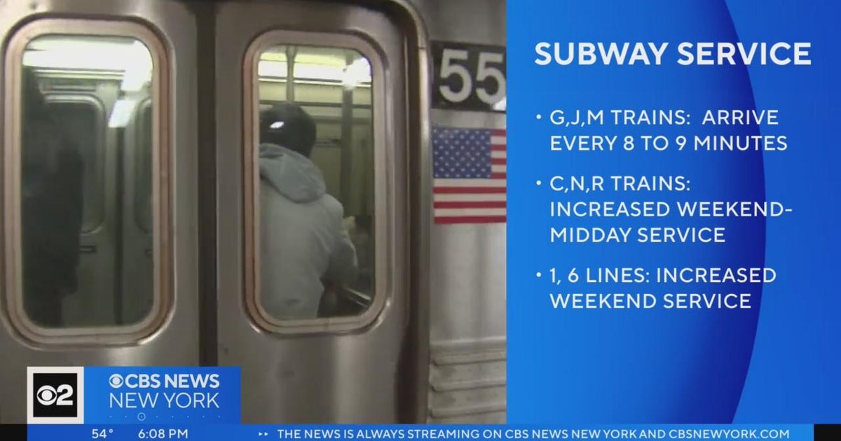 MTA improving summer subway service - CBS New York
