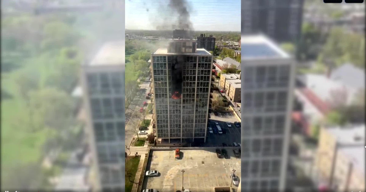 South Shore High Rise Fire - CBS Chicago
