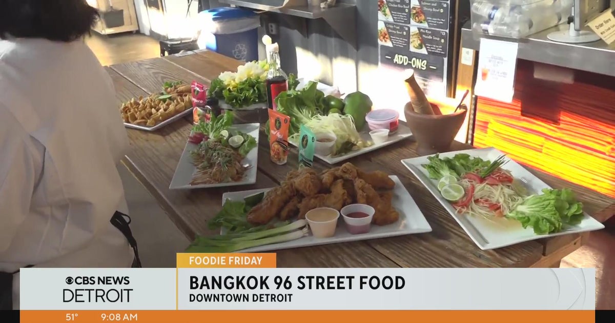 Foodie Fridays from Bangkok 96 Street Food - CBS Detroit
