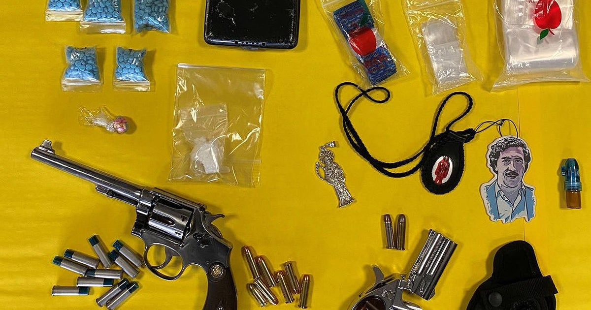 Guns, fentanyl, cocaine, meth seized during arrest of alleged Santa ...