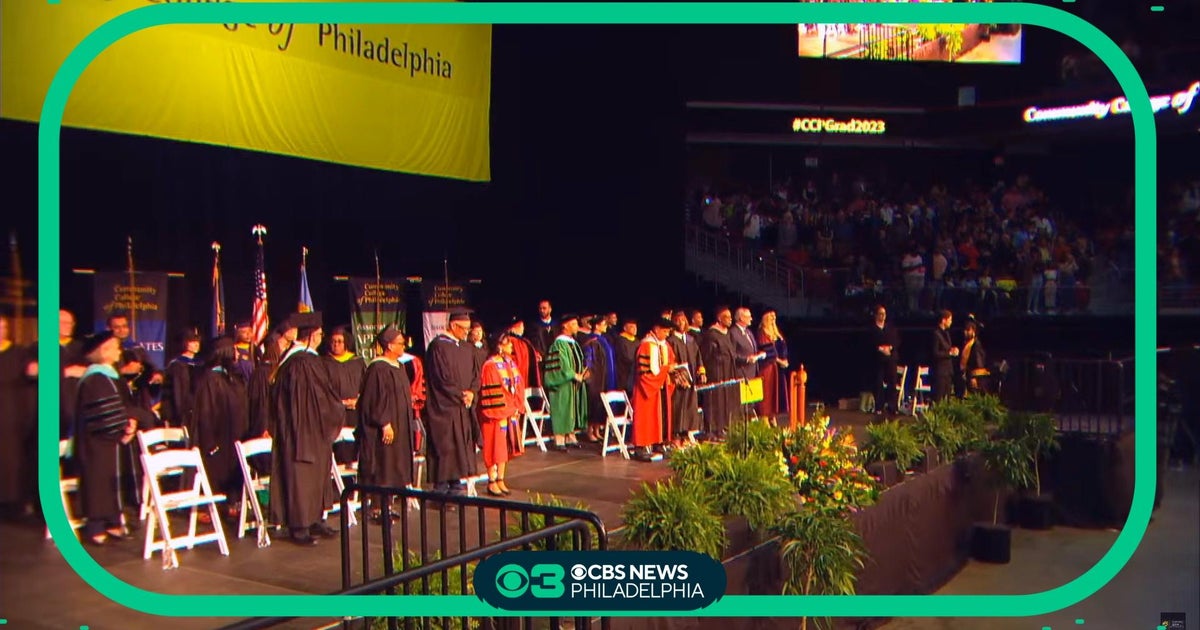 Community College of Philadelphia commencement ceremony - CBS Philadelphia