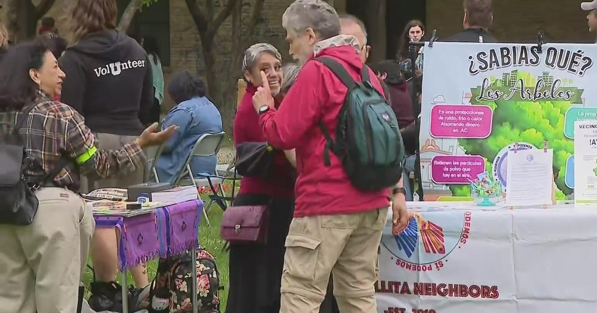 Pilsen residents protest property tax spike - CBS Chicago