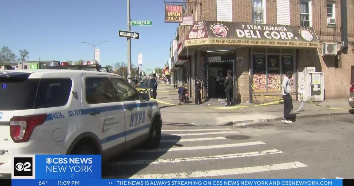 Suspect in custody after deadly stabbing inside Queens deli - CBS New York Suspect in custody after deadly stabbing inside Queens deli - CBS New York