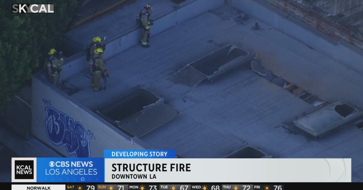 LAFD firefighter injured while battling structure fire in Downtown Los ...