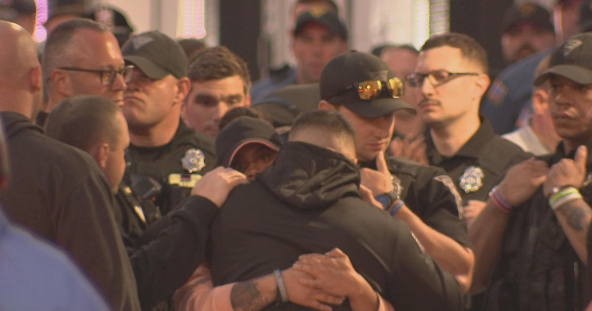 Robert Shisler: NJ community mourns Deptford Police officer death - CBS ...