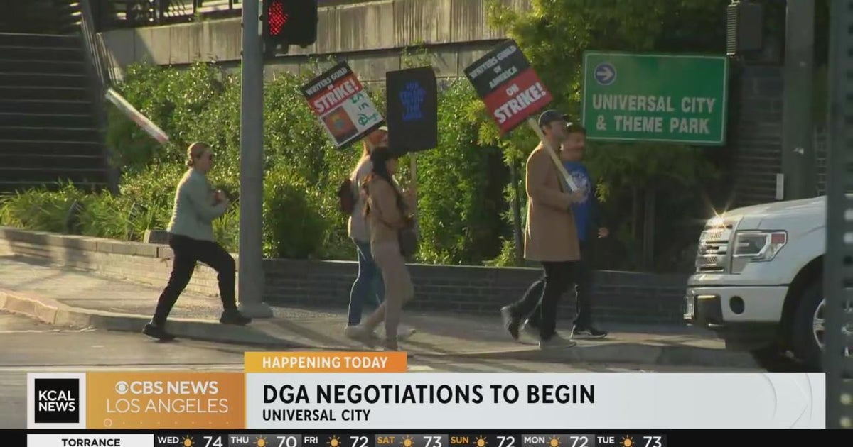 DGA negotiations set to begin as WGA strike enters day 9 - CBS Los Angeles
