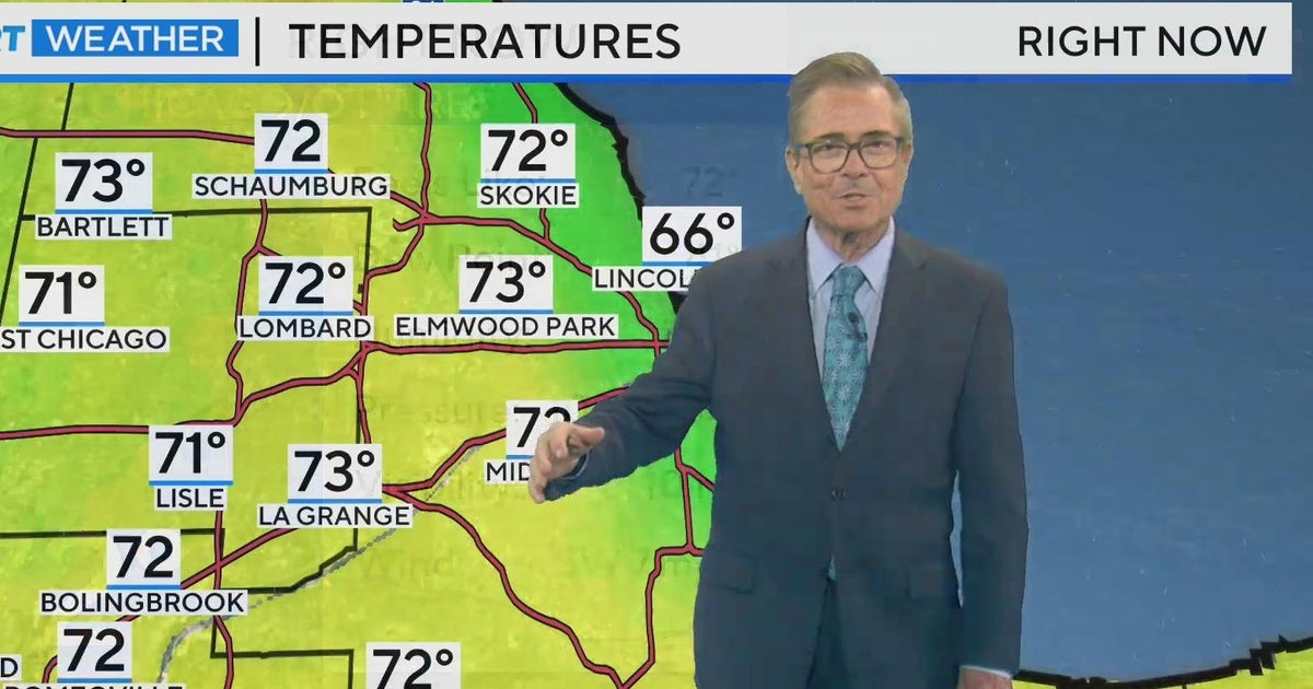 Chicago First Alert Weather: Nice couple of days - CBS Chicago