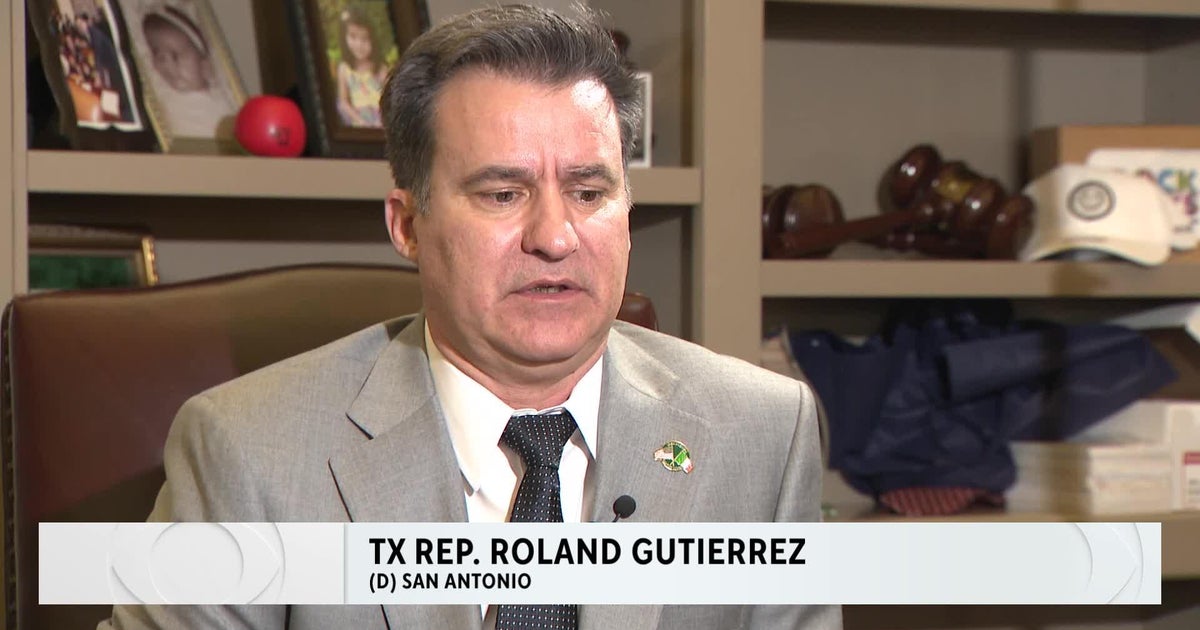 State Sen. Roland Gutierrez talks about fate of gun control bill - CBS ... State Sen. Roland Gutierrez talks about fate of gun control bill - CBS ...