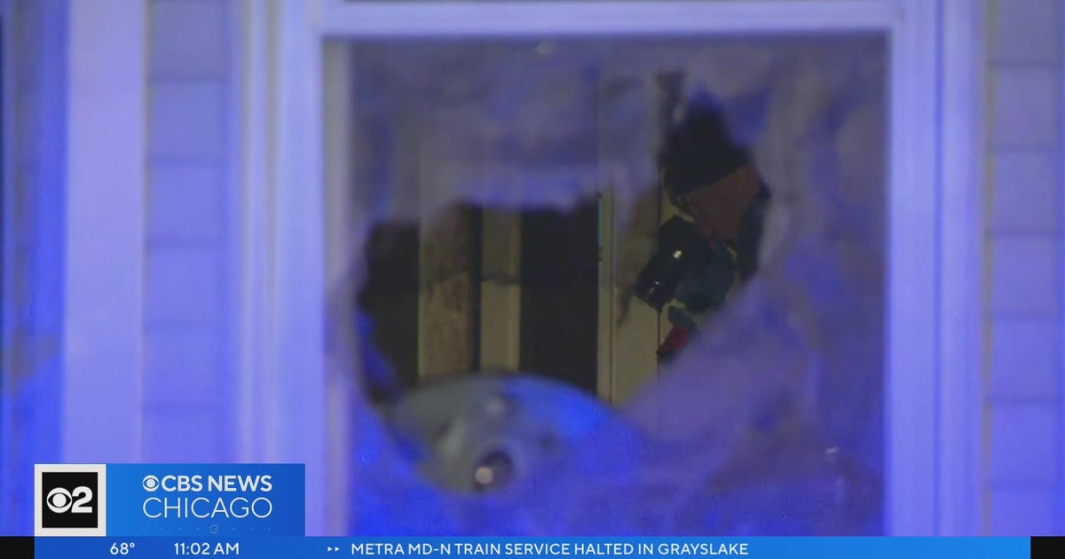 Woman with gunshot wounds found dead inside house fire - CBS Chicago