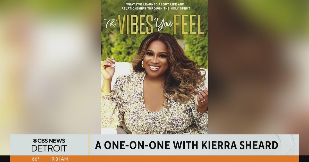 One-on-one with gospel singer Kierra Sheard - CBS Detroit