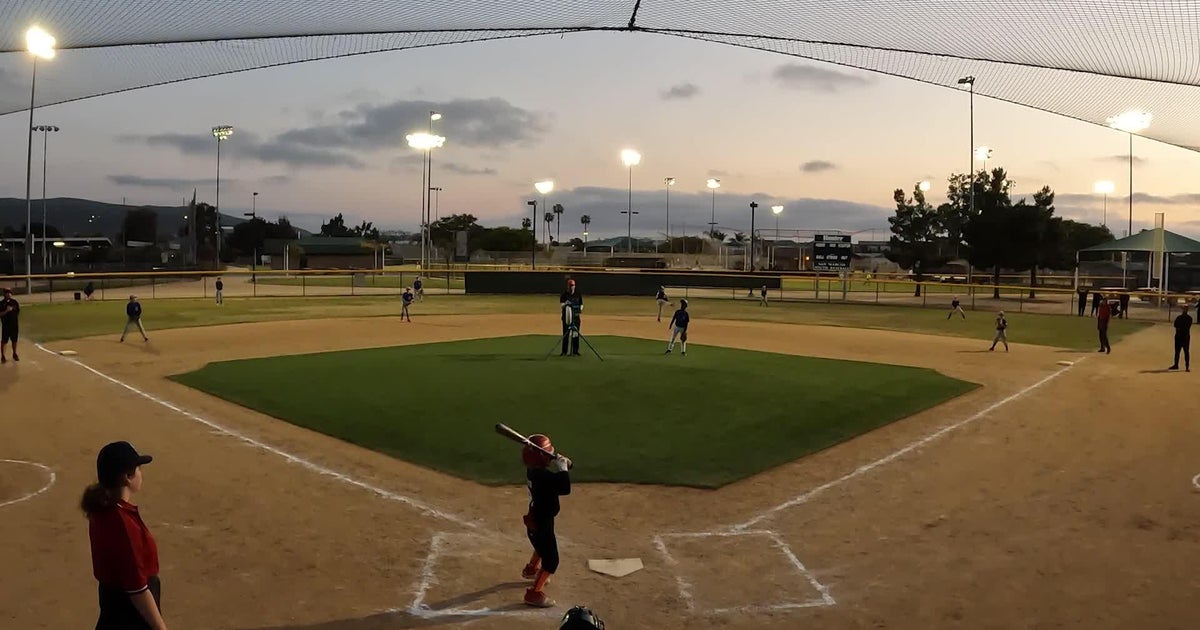 Stray bullet hits field during baseball game in San Marcos - CBS Los ...