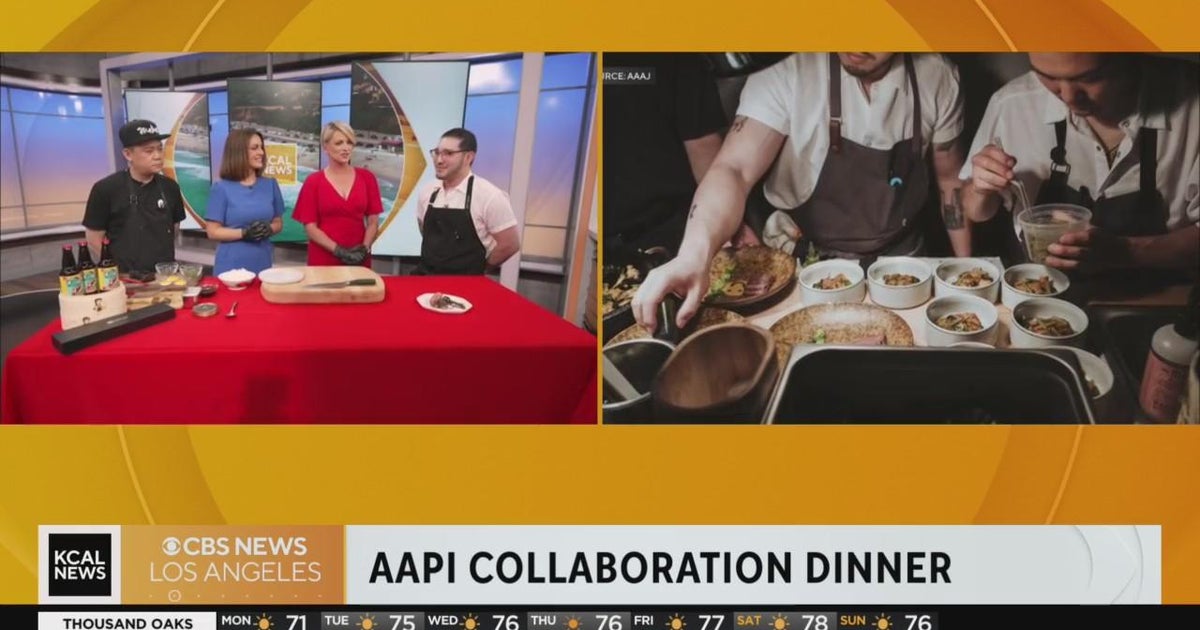 AAPI collaboration dinner in Koreatown - CBS Los Angeles