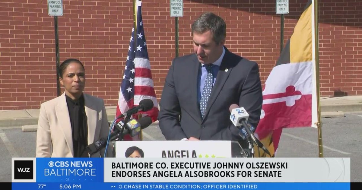 Johnny Olszewski endorses fellow county executive Angela Alsobrooks in ...