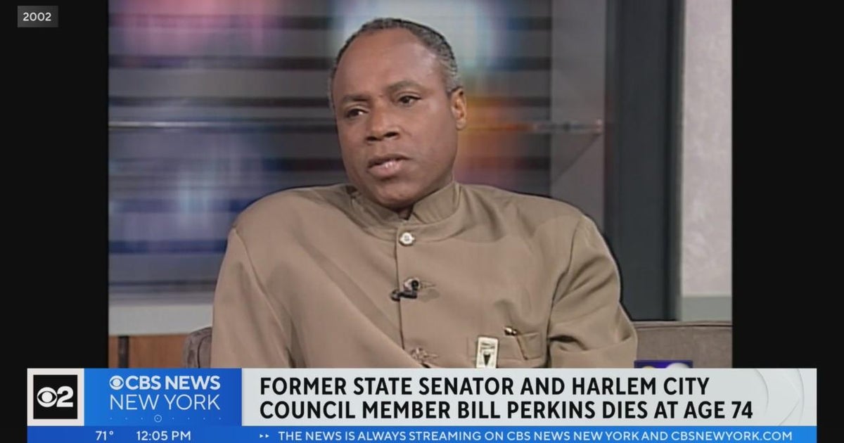 Former New York lawmaker Bill Perkins dies - CBS New York