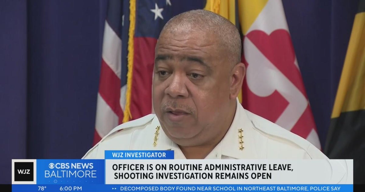 Baltimore Police Release Body Camera Video Of Officer Shooting 17 Year