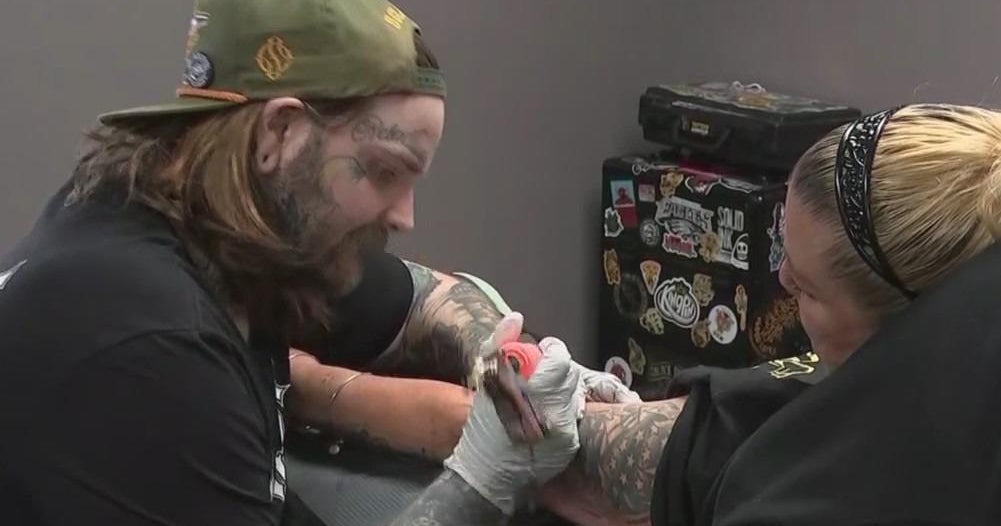 Bobby Shisler: Tattoo event honors fallen Deptford officer - CBS ...