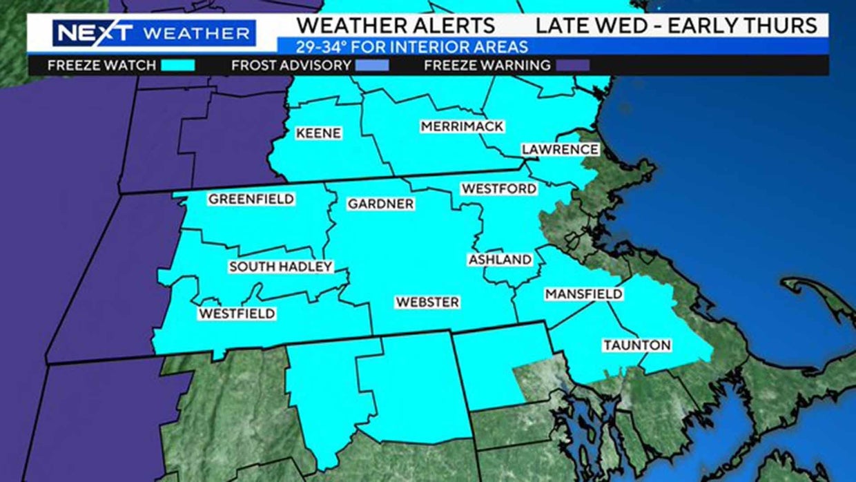 Fire and ice: Red flag warnings, freeze watches issued for much of ...