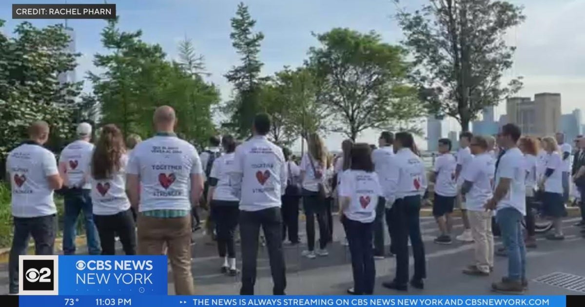 West Side terror attack survivors, families return to scene - CBS New York