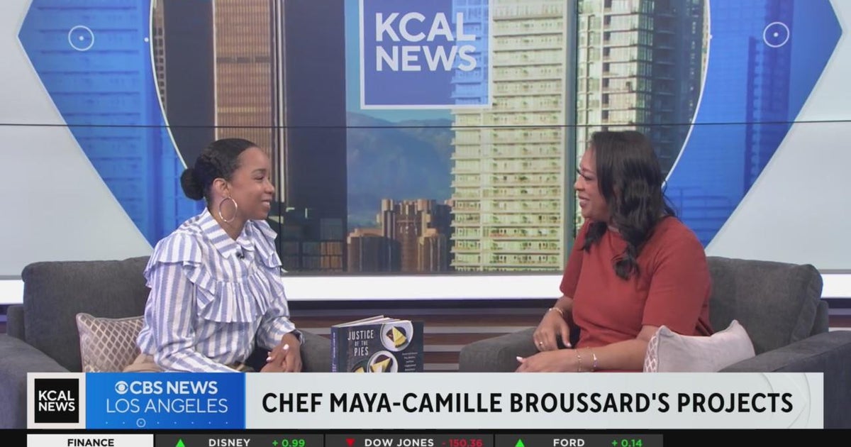 Chef Maya-Camille Broussard shares her new projects - CBS Los Angeles