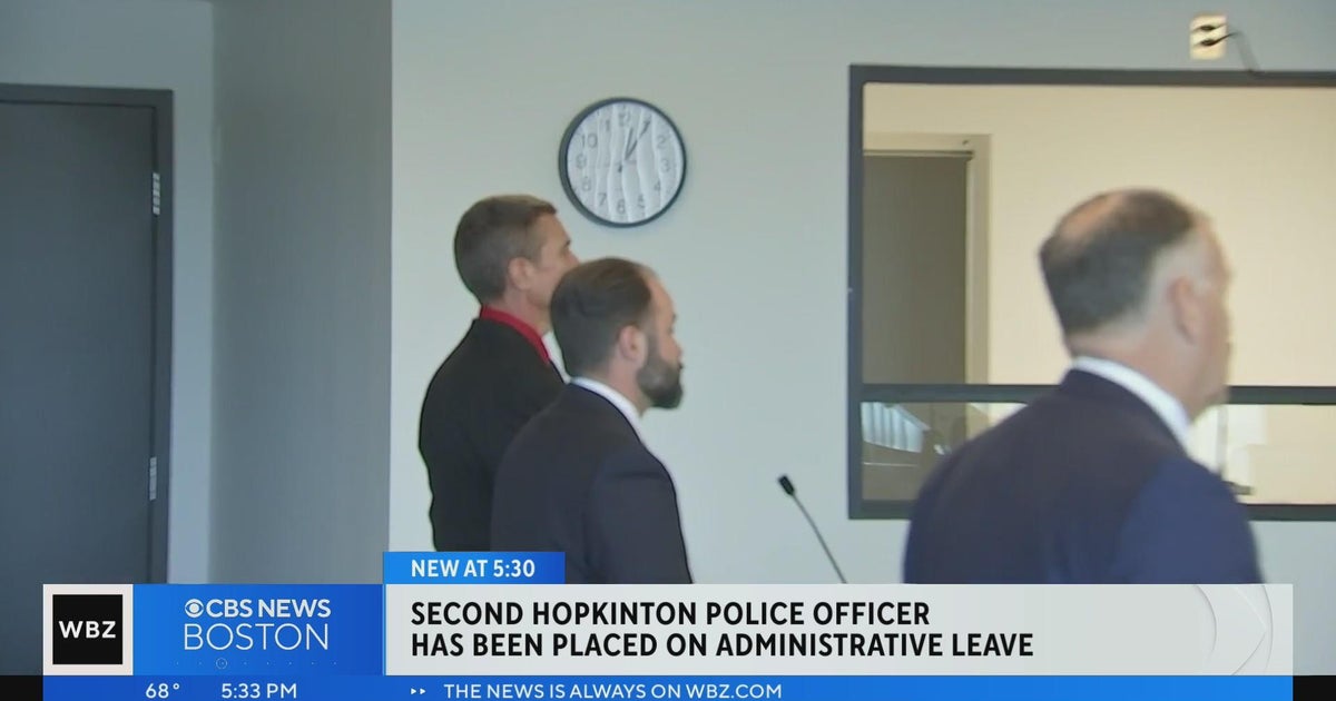 Hopkinton Police Sgt. Timothy Brennan placed on leave - CBS Boston