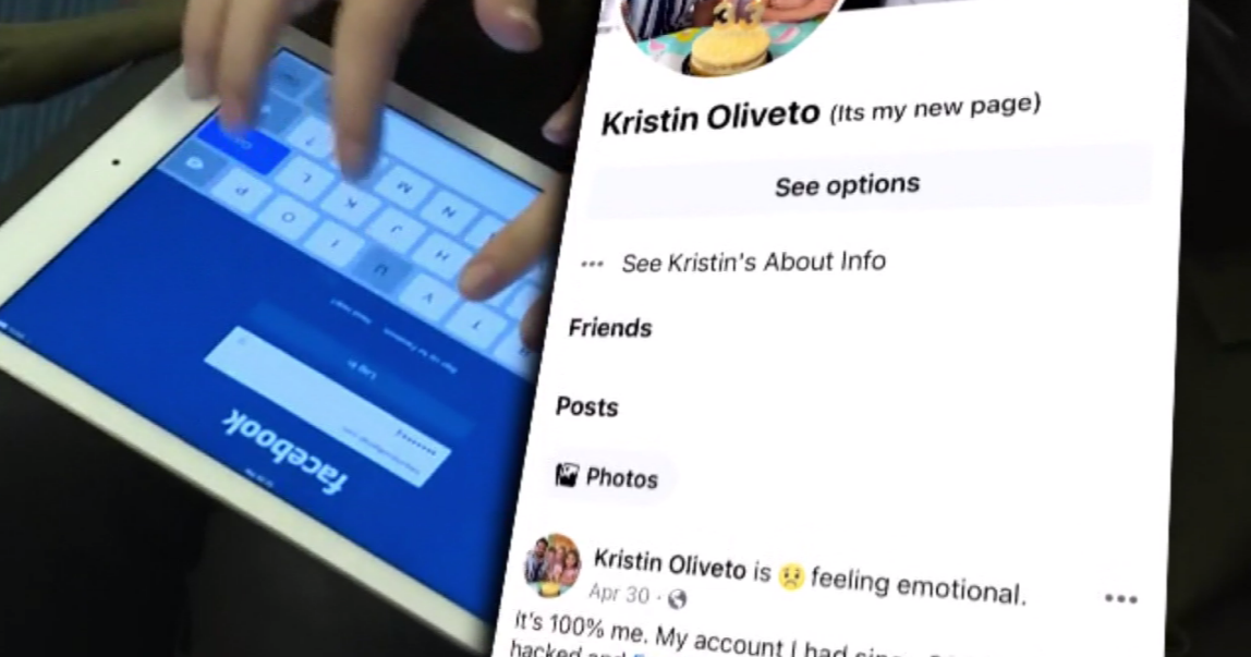 Pingree Grove mom locked out of her Facebook account - CBS Chicago