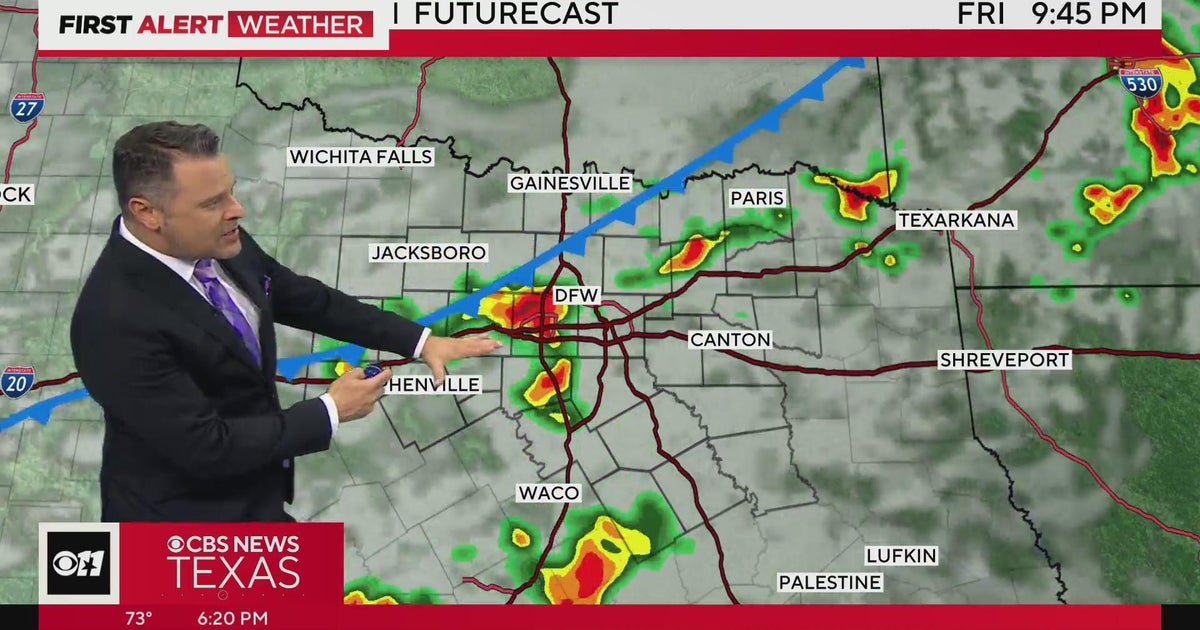 Storms continue to develop across North Texas - CBS Texas