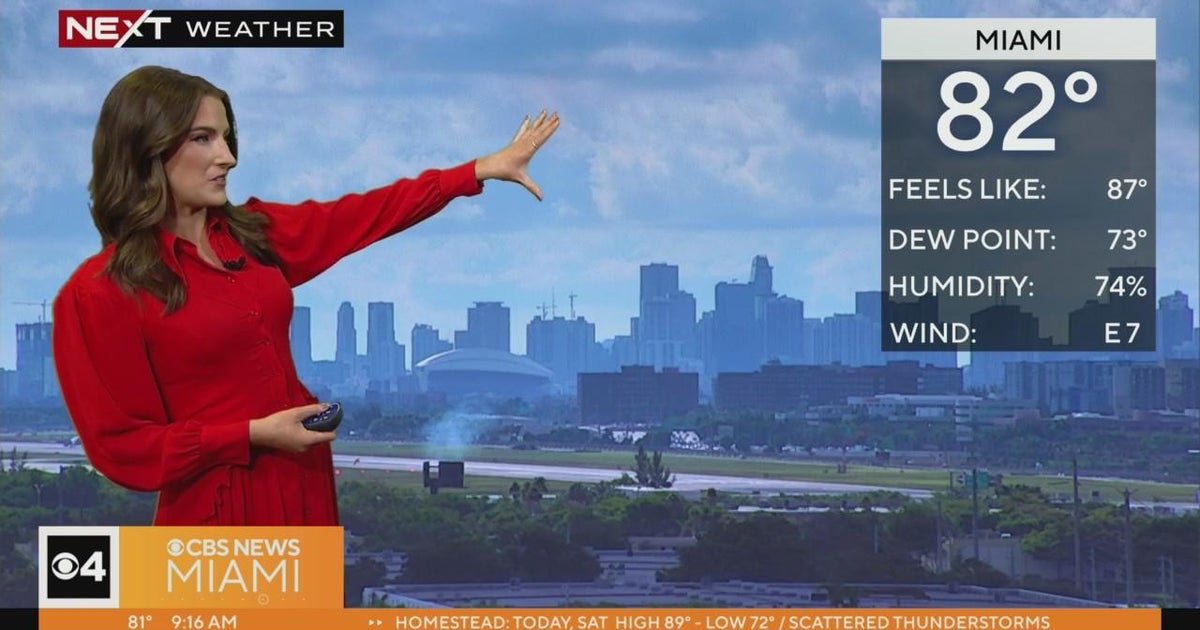 Weekend Forecast: Possible showers - CBS Miami