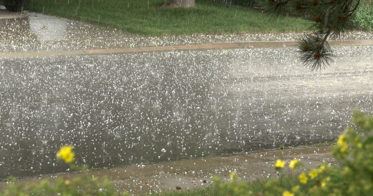 Hey Ray: Updrafts and hail size - CBS Pittsburgh