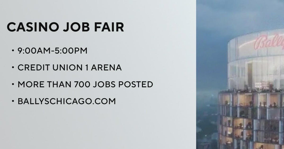 Bally's Chicago Casino holding job fair on UIC campus - CBS Chicago